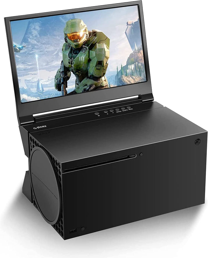 G-STORY 14-inch Portable Monitor for Xbox Series X, UHD 4K Portable Ga ...