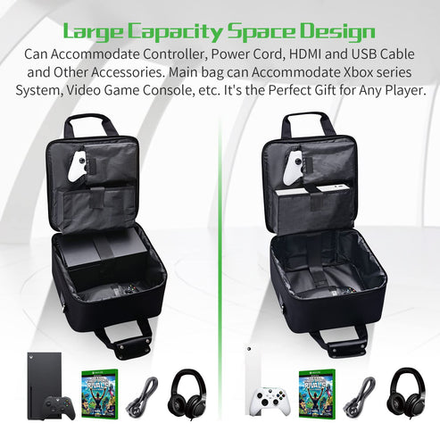 G-STORY Case Storage Bag for Xbox Series X Xbox Series S Console Carry ...